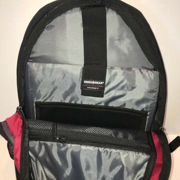 SwissGear | Bags | Swissgear Black And Red Backpack Three Pockets ...